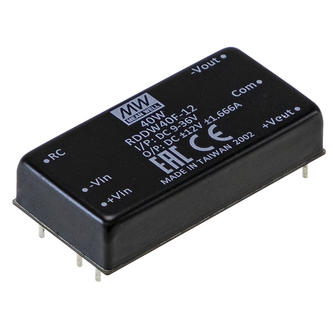 RDDW40G-15 MEAN WELL USA DC/DC Converter|CDIWEB