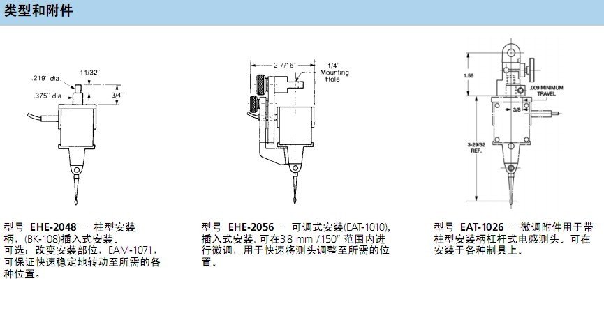 Mahr, Inc. Lever Probes, Lever Probe from Component Distributors