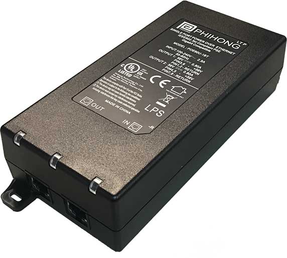 POE60U-1BTE-R Phihong Power Over Ethernet|CDIWEB